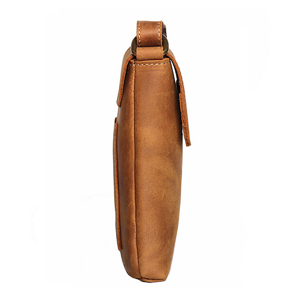 Handmade Genuine Leather Satchel Bag Shoulder Bag Full Grain Leather S ...