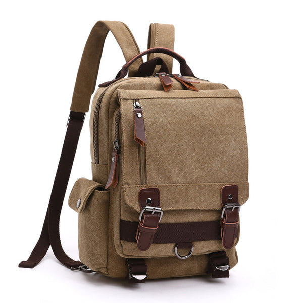 Canvas Travel Backpack Casual Canvas Backpack Stylish Unisex School Ba ...