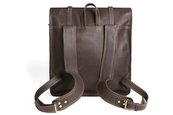 Original Design Full Grain Leather Backpack, Travelling Backpack, Hand ...
